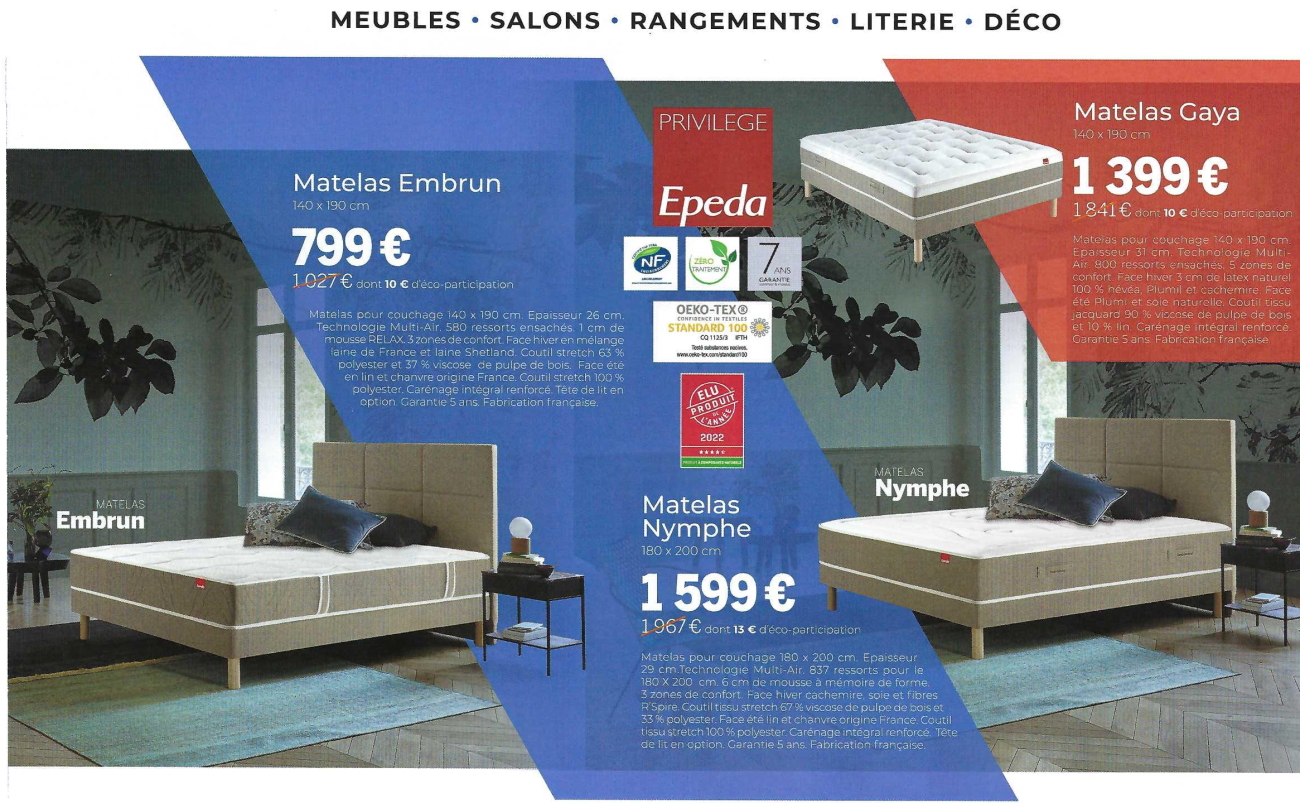 Gamme Epéda Origines - Meubles Marchal Schirmeck